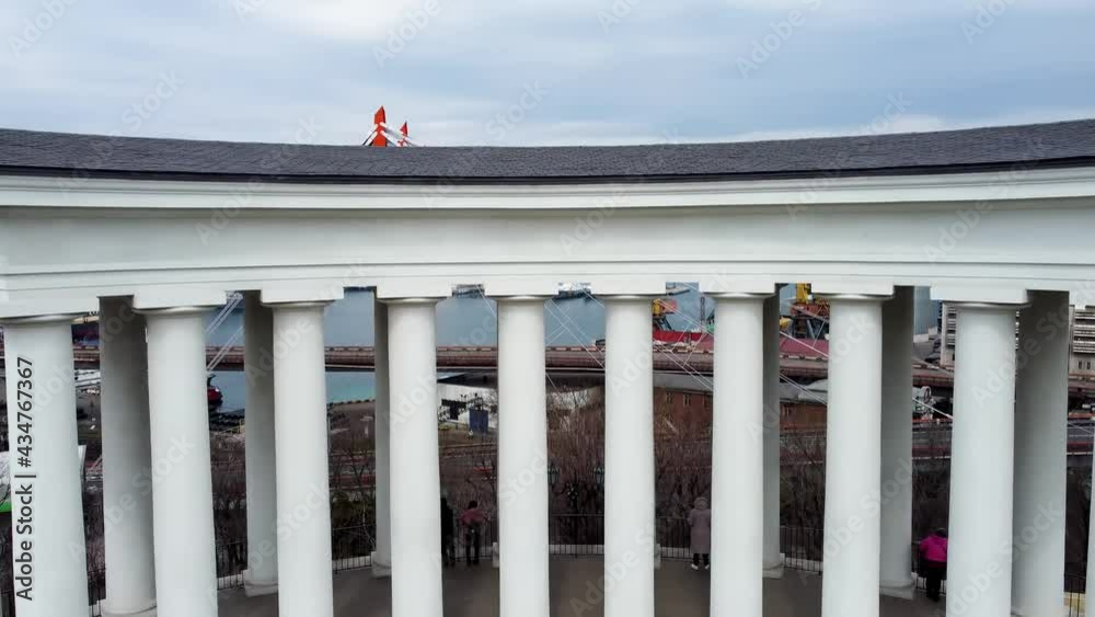 Colonnade, aka rotunda and belvedere - one of the symbols of Odessa ...