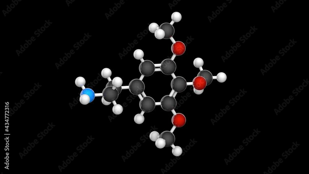 Mescaline (3,4,5-trimethoxyphenethylamine) is a naturally occurring ...