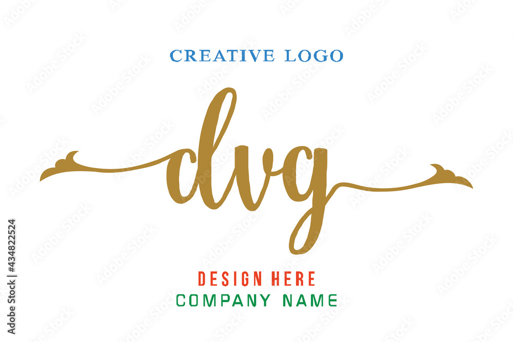 DVG lettering logo is simple, easy to understand and authoritative ...