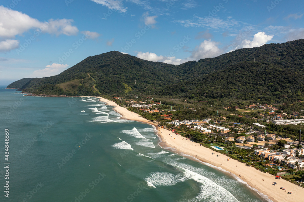 Maresias Beach, Sao Paulo state, Brazil. Beaches in South America ...