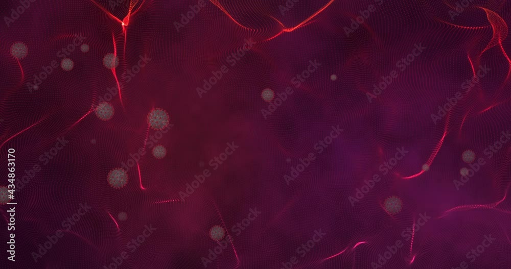 Concept animation of the global pandemic covid 19 coronavirus ...