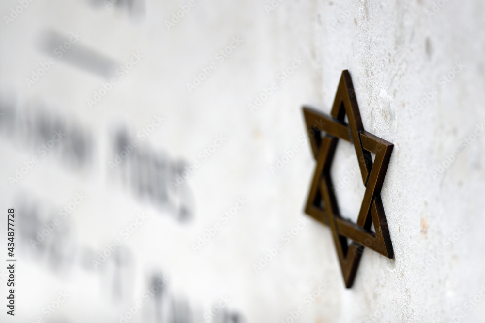 Poster Jewish grave in cemetery. – Wall Art | UkPosters