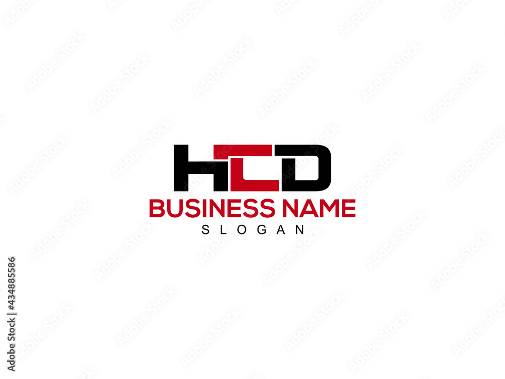 Letter HCD Logo Icon Design For Kind Of Use Stock Vector | Adobe Stock