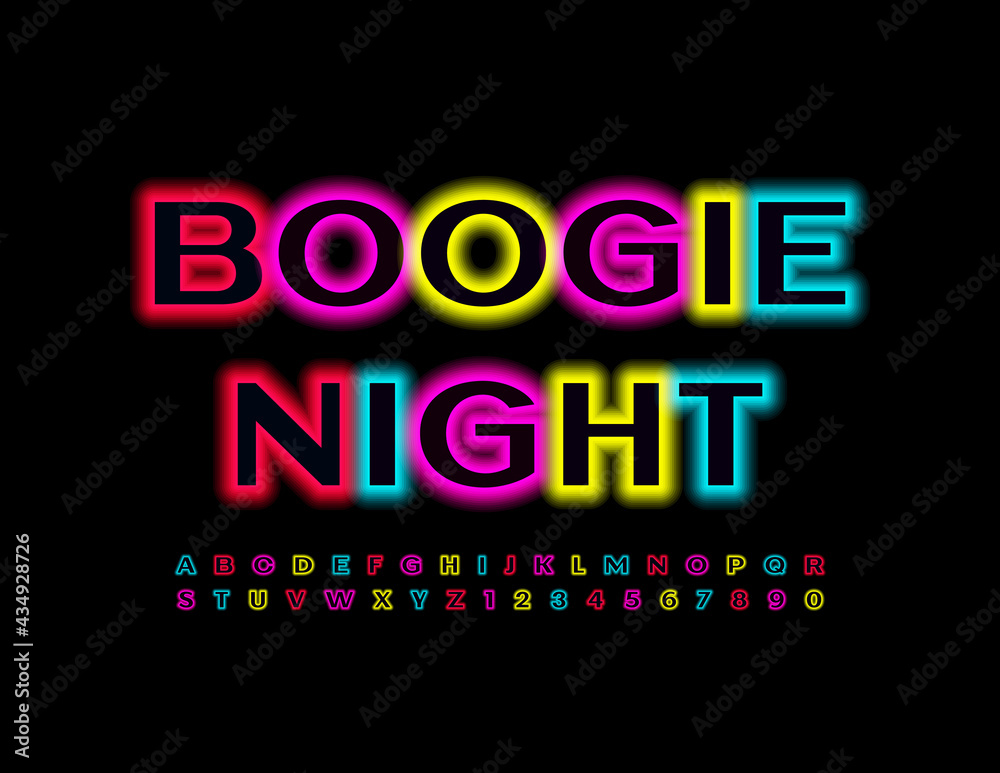 Boogie Nights Font
