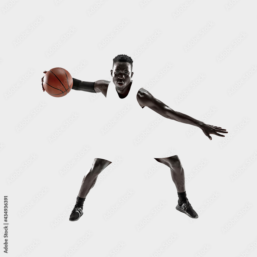 Modern design, contemporary art collage. Inspiration, idea, trendy ...