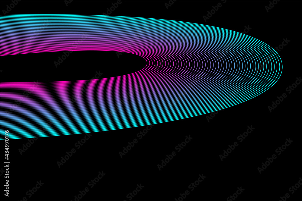 Line flexible stripes futuristic pattern background. Line artwork for ...