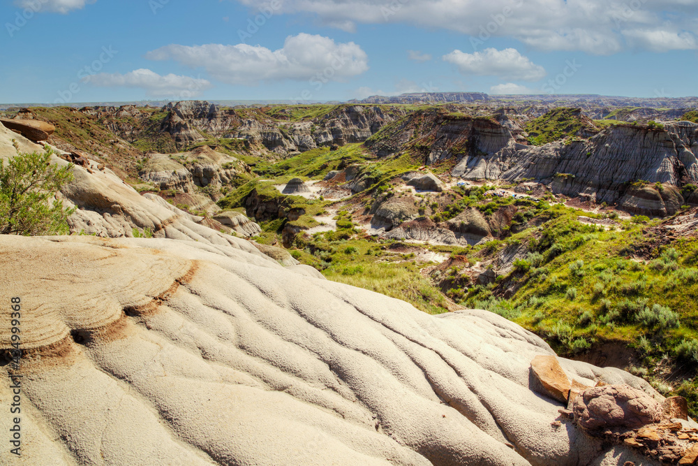 Zdjęcie Stock: Dinosaur Provincial Park in Alberta, Canada, a UNESCO ...