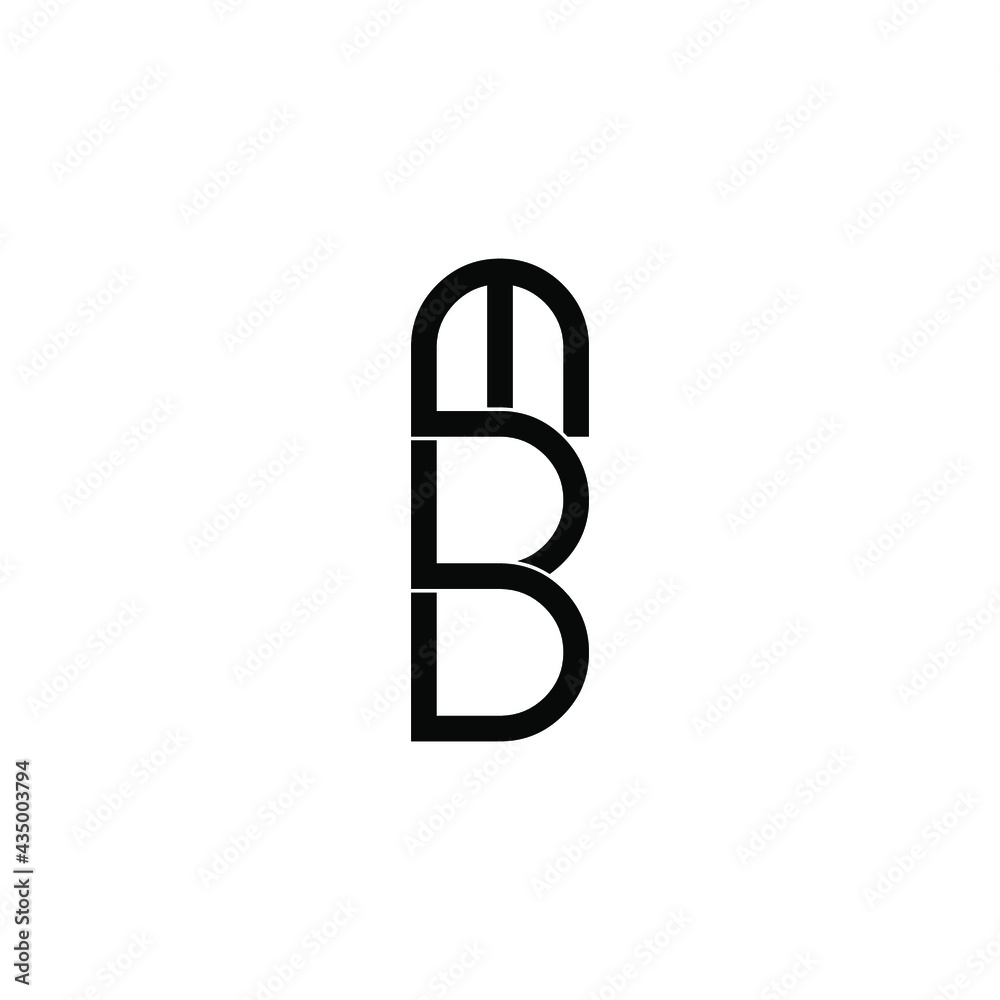 mdd letter original monogram logo design Stock Vector | Adobe Stock