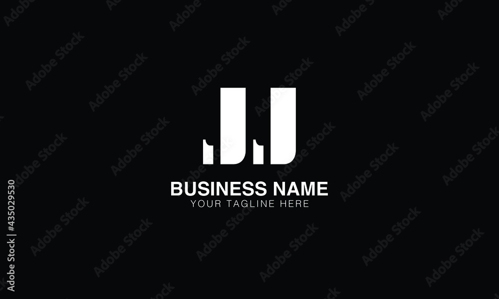 JJ J initial logo | initial based abstract modern minimal creative logo ...