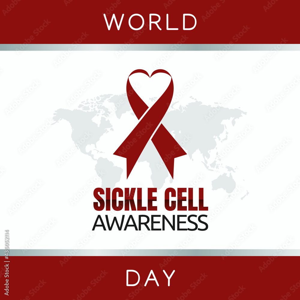 vector graphic of world sickle cell awareness day good for world sickle ...