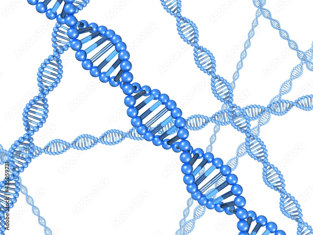 DNA - Moleküle Stock Illustration | Adobe Stock