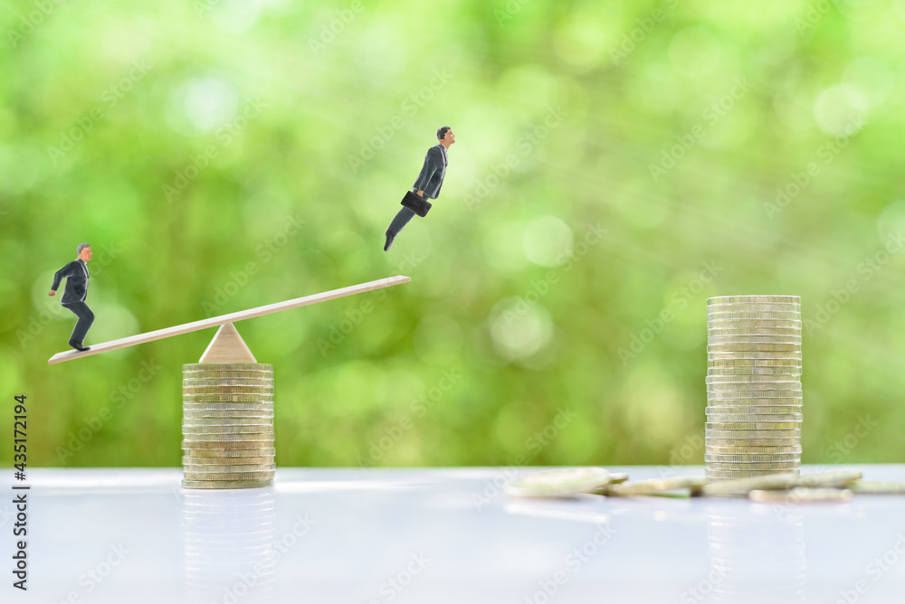 Business partnership and cooperation for ultimate success, motivation ...