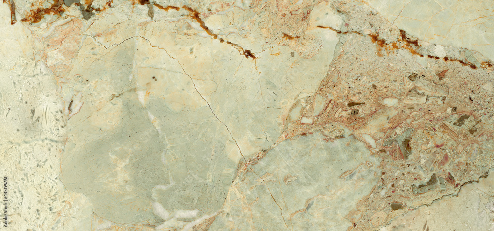 Natural green marble metamorphic stone mostly of calcite limestone ...