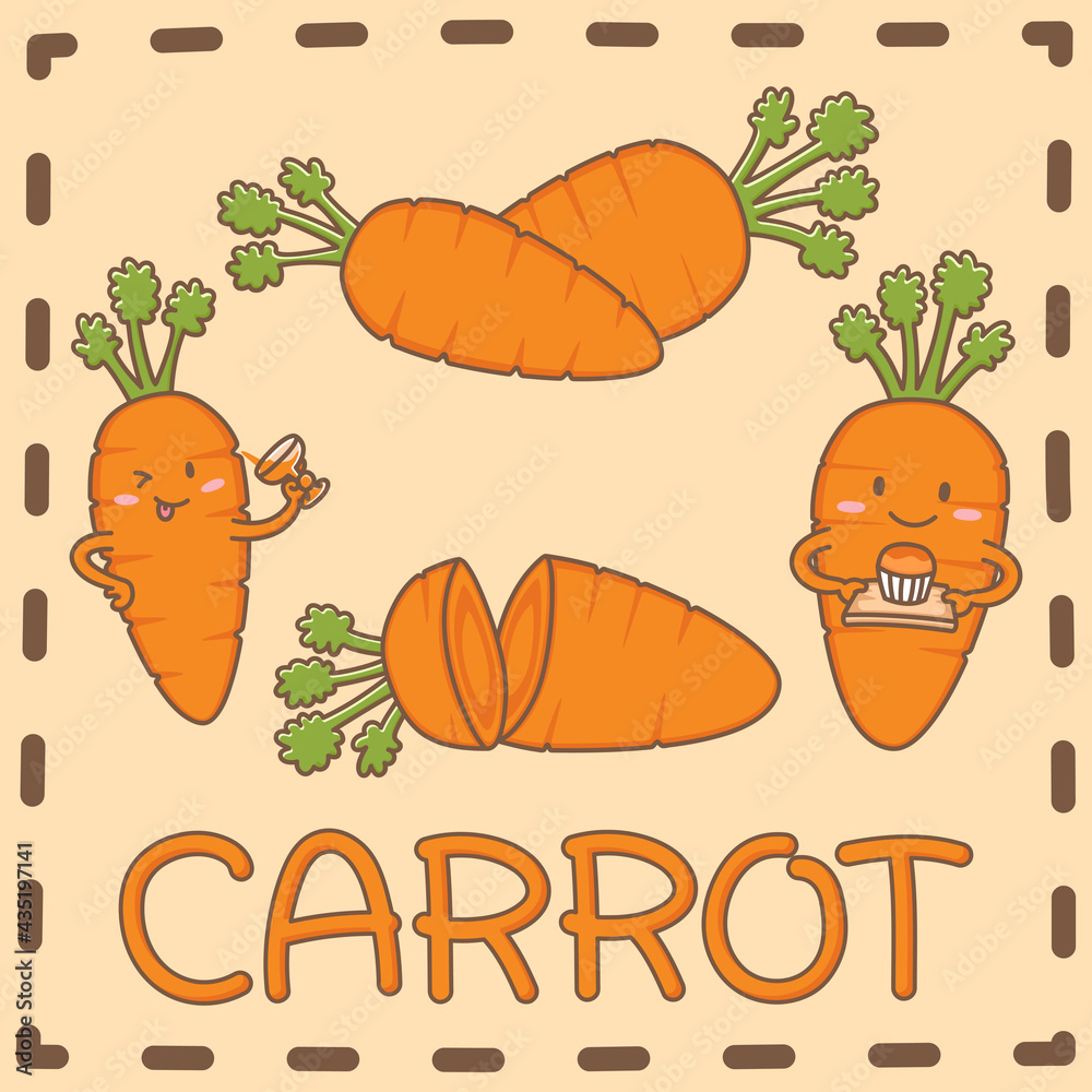 Carrot is a superfood, Carrots are rich of benefit nutrition, Design ...