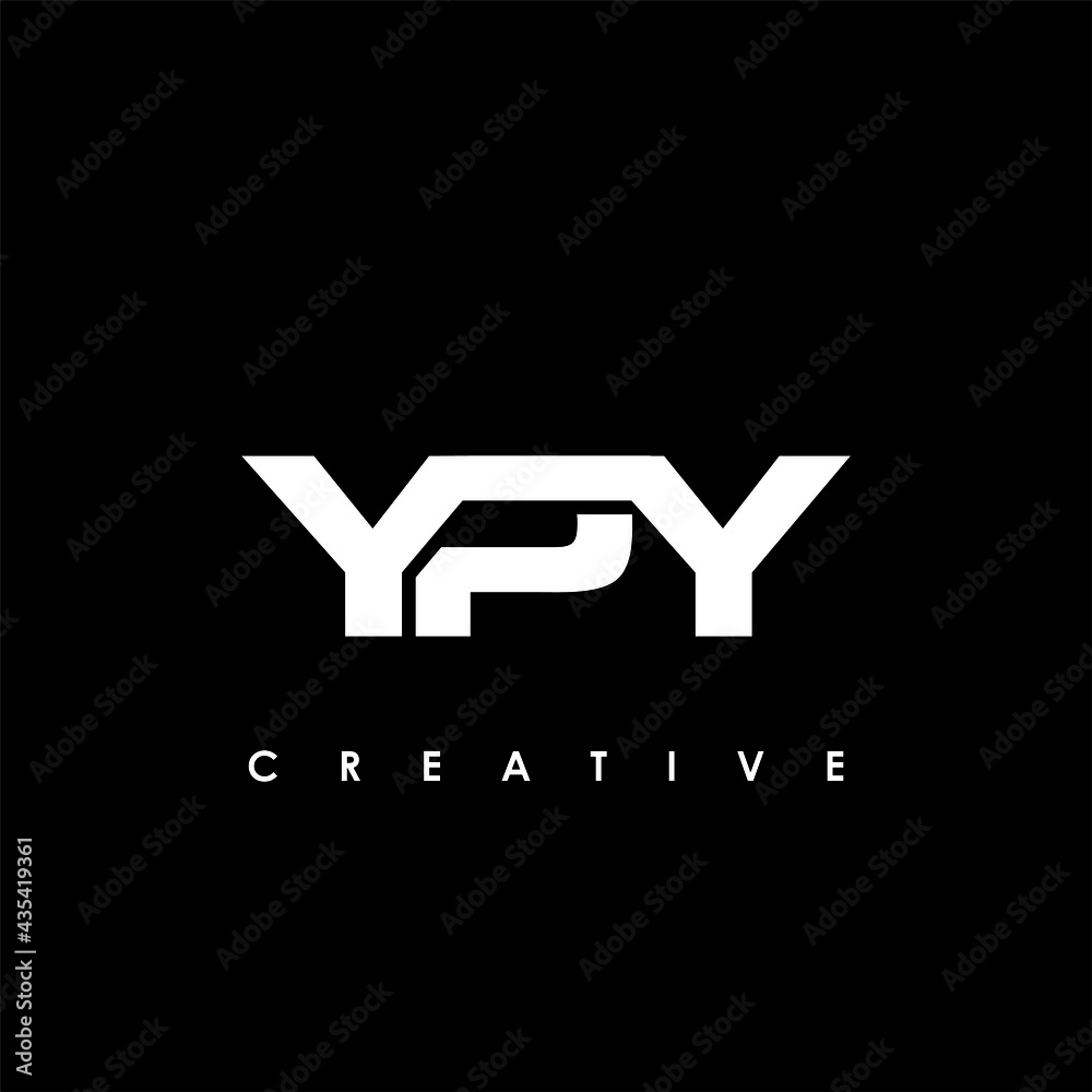 Vetor de YPY Letter Initial Logo Design Template Vector Illustration do ...