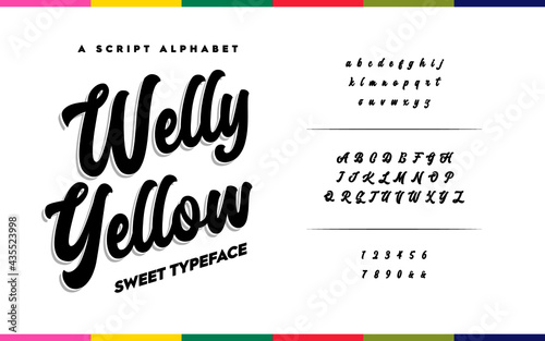 Sneaker Script Font Free