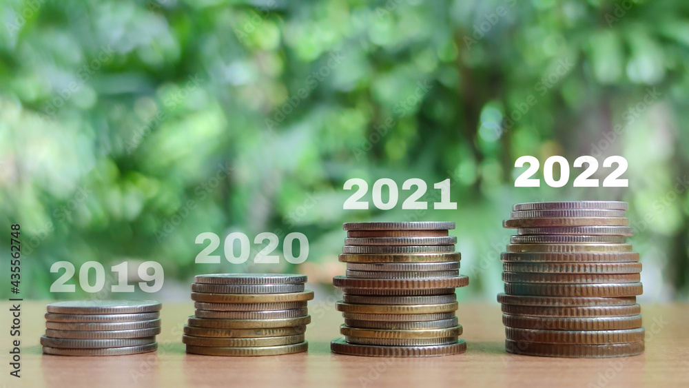 Growing Money, business finance and saving money investment , Money ...