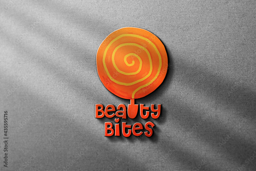 candy gummy-gold-logo Stock Illustration | Adobe Stock