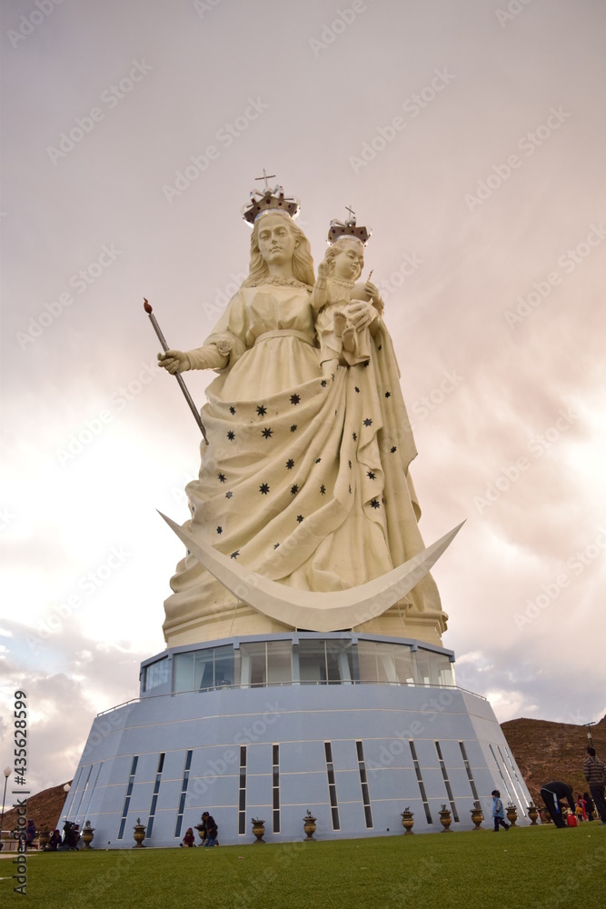 virgen del socavón Stock Photo | Adobe Stock