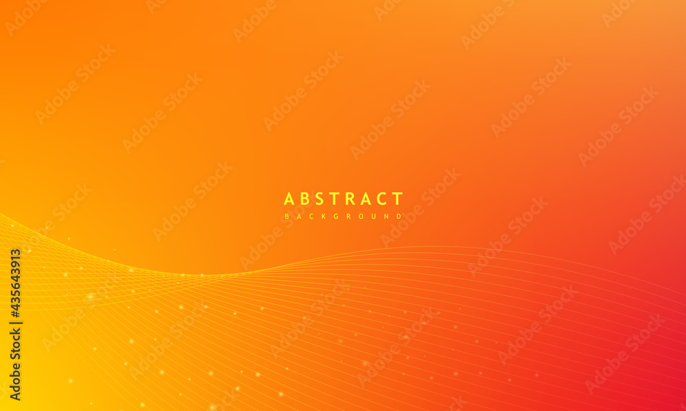 minimal orange background, simple orange mesh background vector. Stock ...