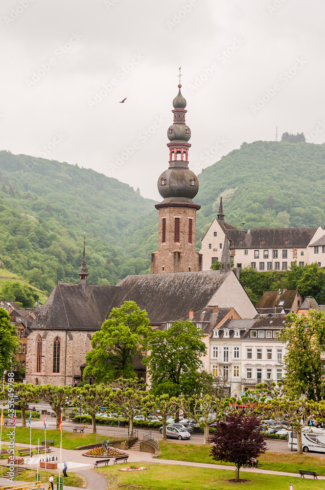 Cochem, Mosel, Fluss, Schifffahrt, Altstadt, Stadt, Martinskirche ...