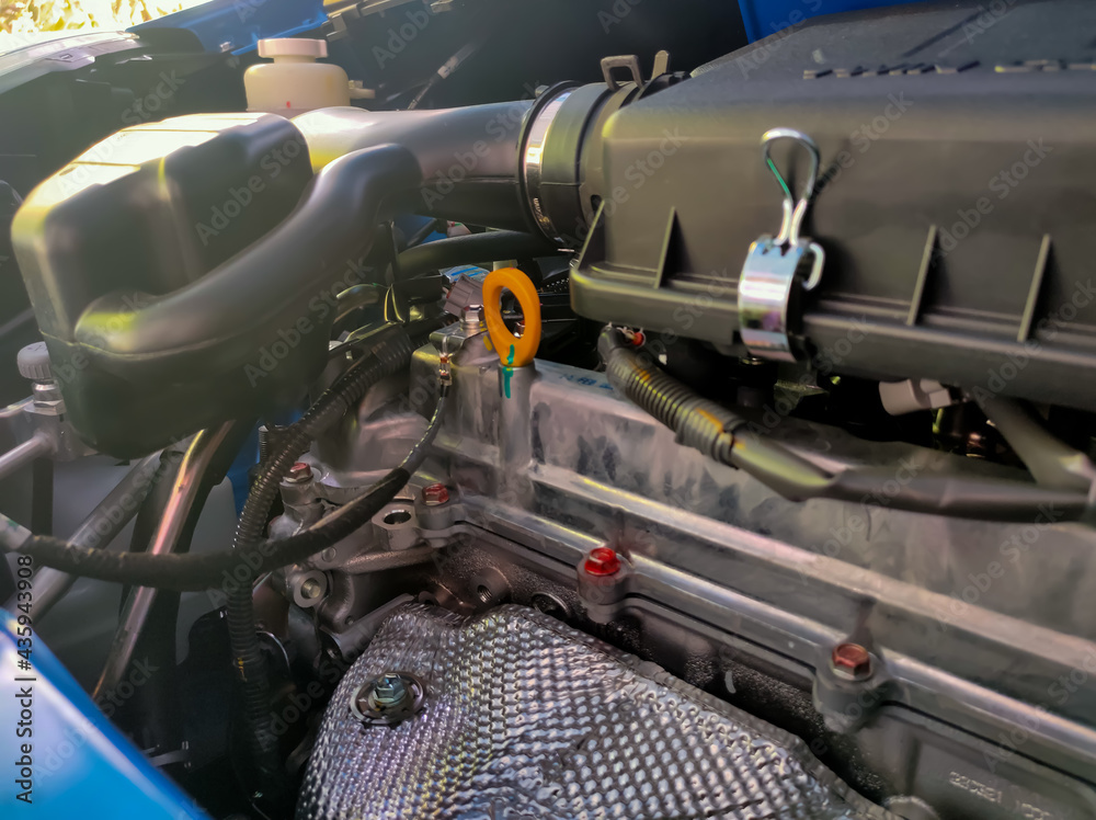 Malaysia, Perak, 16 May 2021: Side view of the condition of the new ...