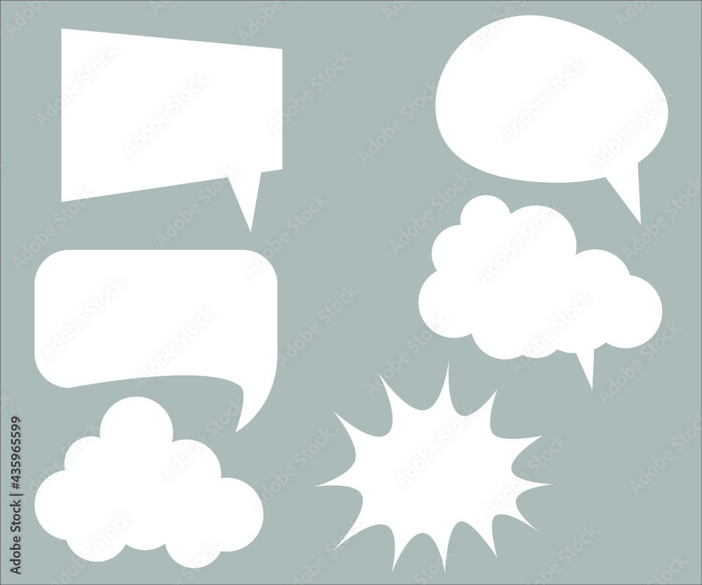 comic text speech box msg pop art Stock Vector | Adobe Stock