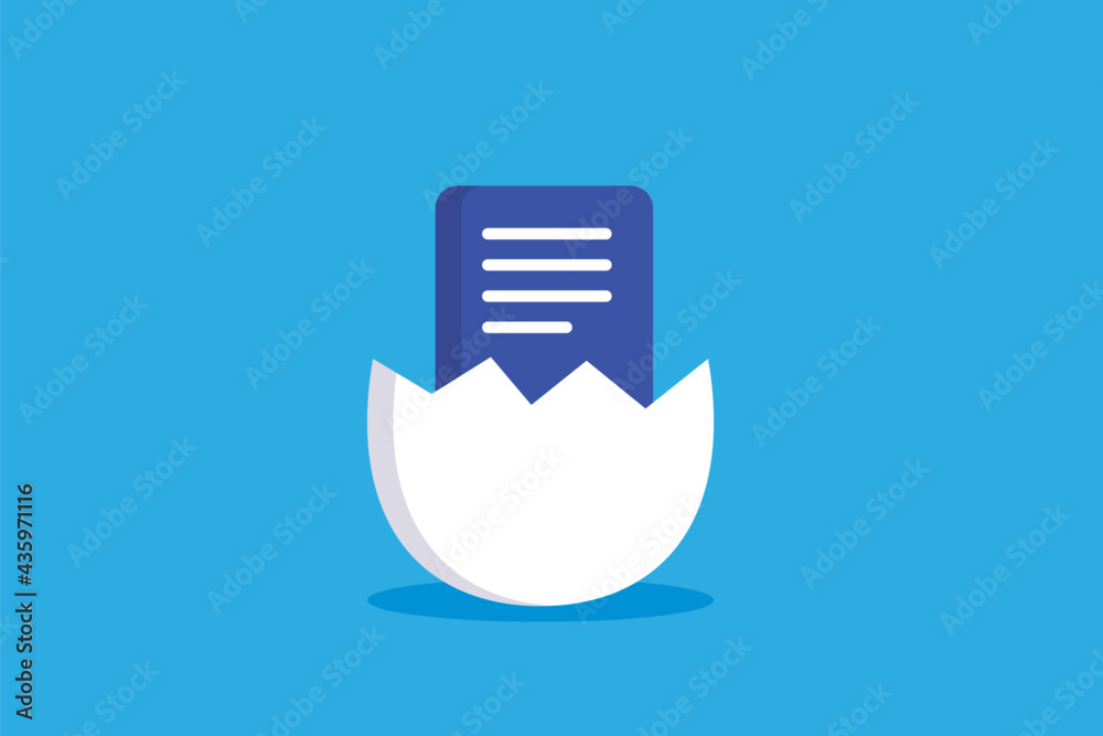 Hatching file logo, hatch logo, hatching egg file, brand, Stock Vector ...