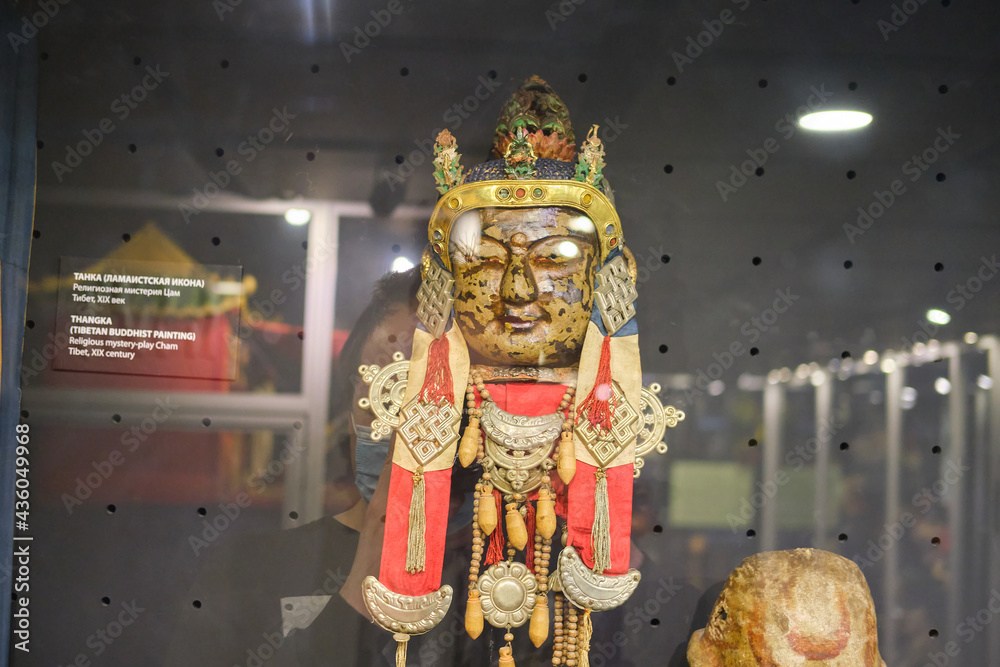 Museum of the Obraztsov Puppet Theater, marionettes from different ...