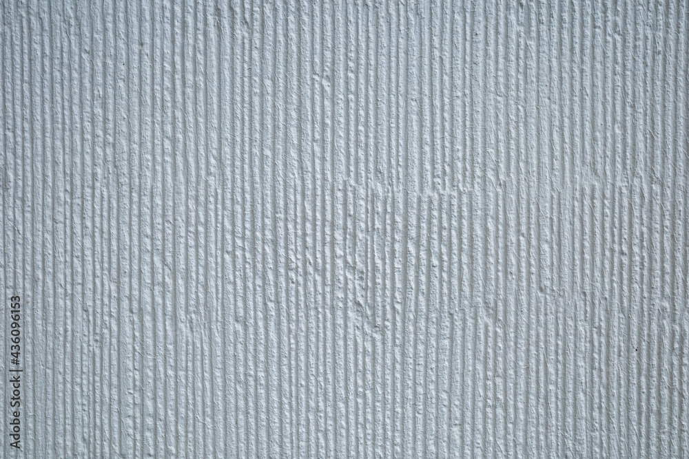 White concrete stucco plaster concrete wall texture with vertical line ...