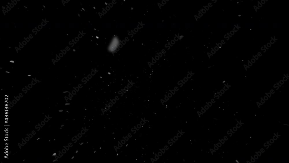 Falling Ash Element Looking Down Perspective Looping Background Stock ...