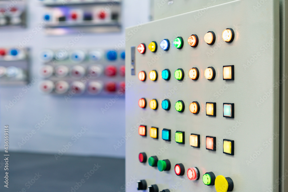 Various shape and color push button lamp switch on off for start stop ...