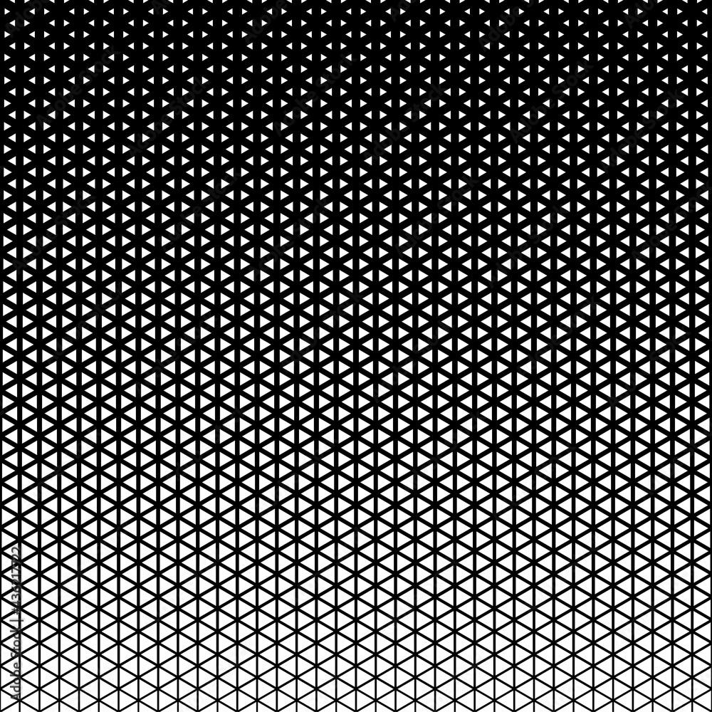 Abstract geometric gold graphic design print halftone triangle pattern ...