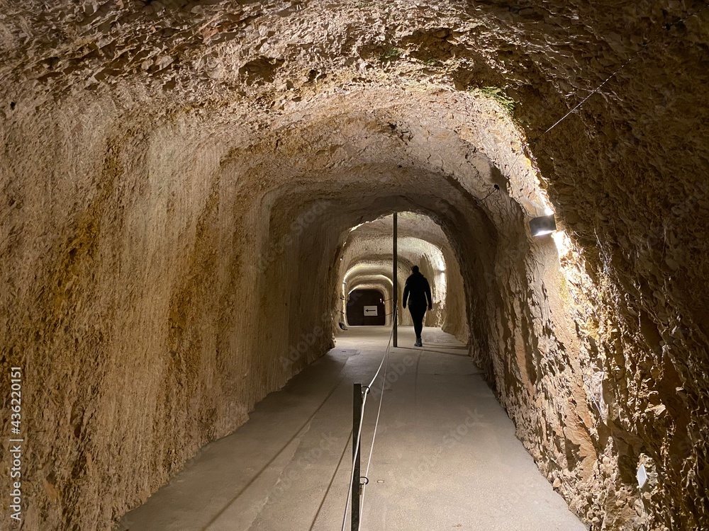 The Vallorbe caves or Grotte de l'Orbe (Grottes de Vallorbe or die ...