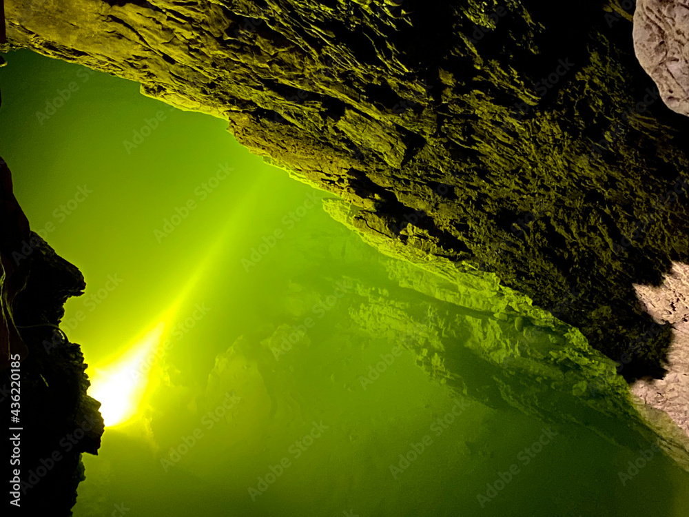The Vallorbe caves or Grotte de l'Orbe (Grottes de Vallorbe or die ...