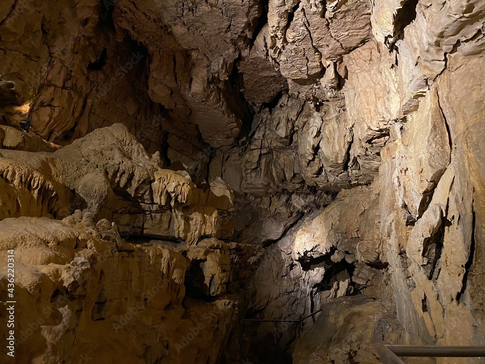 The Vallorbe caves or Grotte de l'Orbe (Grottes de Vallorbe or die ...
