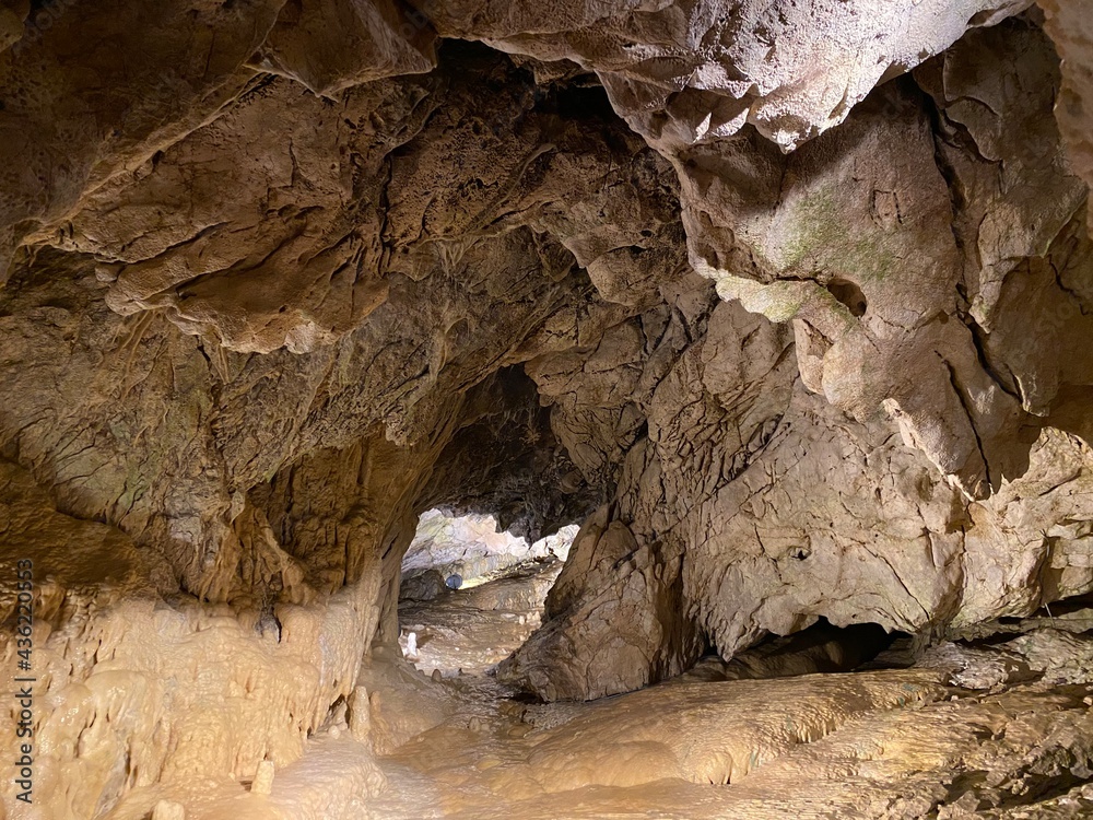 The Vallorbe caves or Grotte de l'Orbe (Grottes de Vallorbe or die ...