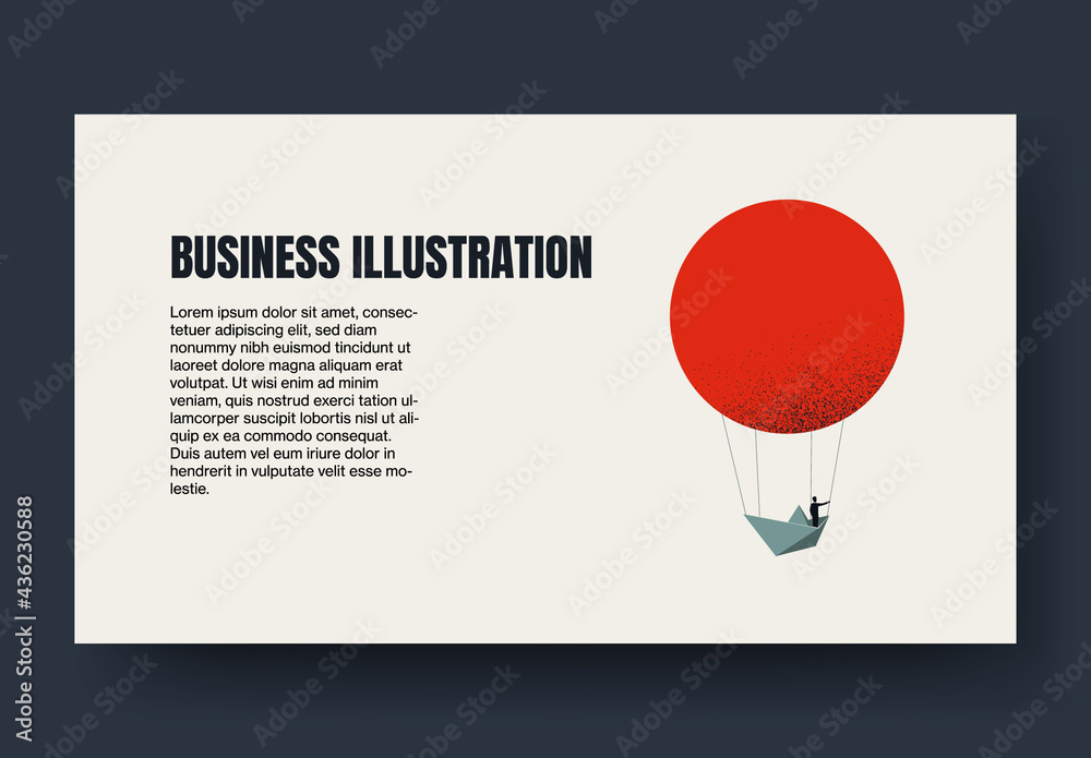 Business Mission Blog Post Layout Stock Template | Adobe Stock