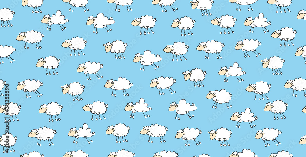 Muster Schäfchenwolken, Hintergrund Schafe Himmel, Wolken mit Schafe ...