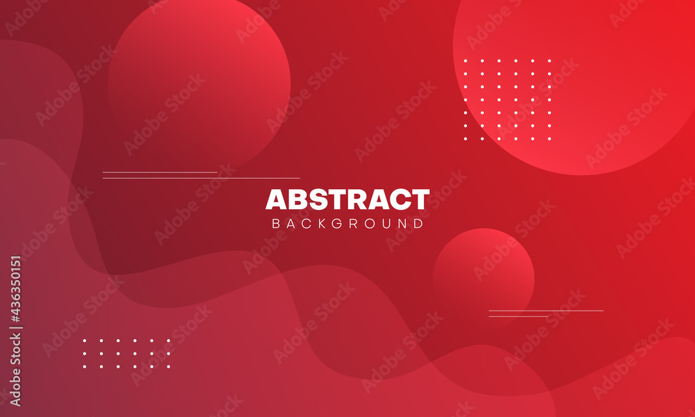 abstract geometric background in red color. vector illustration Stock ...