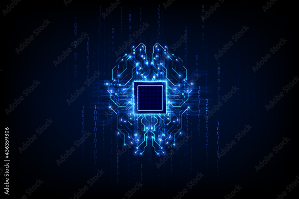 Abstract technology chip processor background circuit board and html ...