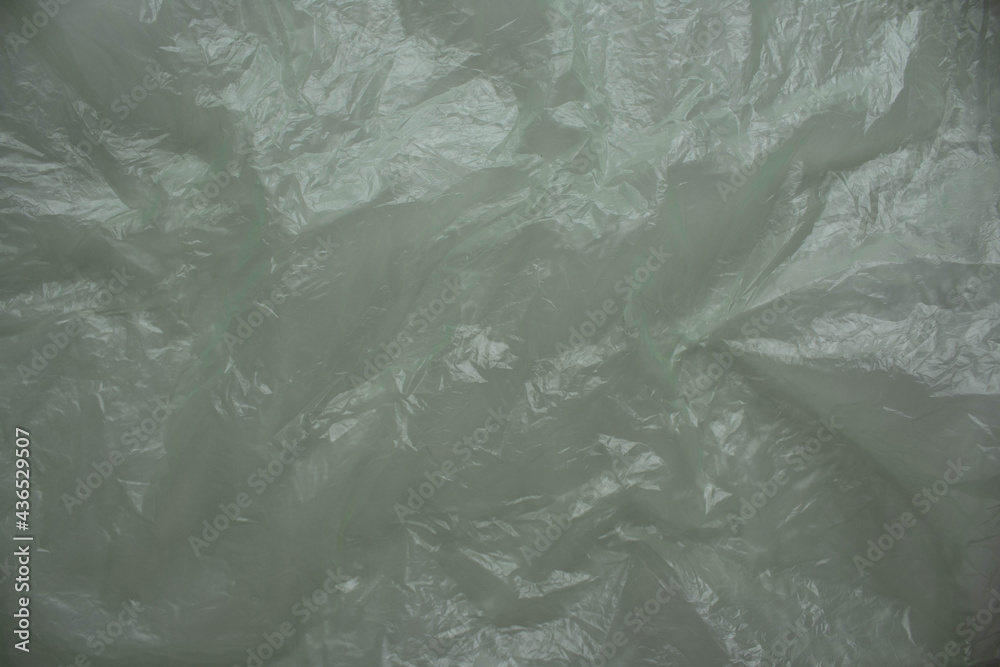 colorless plastic bag texture, close-up, background design Stock Photo ...