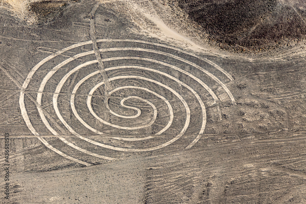 Fotka „Peru, Palpa Province. The Nazca Lines (UNESCO World Heritage ...