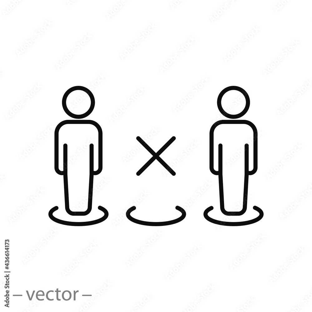 absent employee icon, attendance concept, absenteeism worker, missing ...