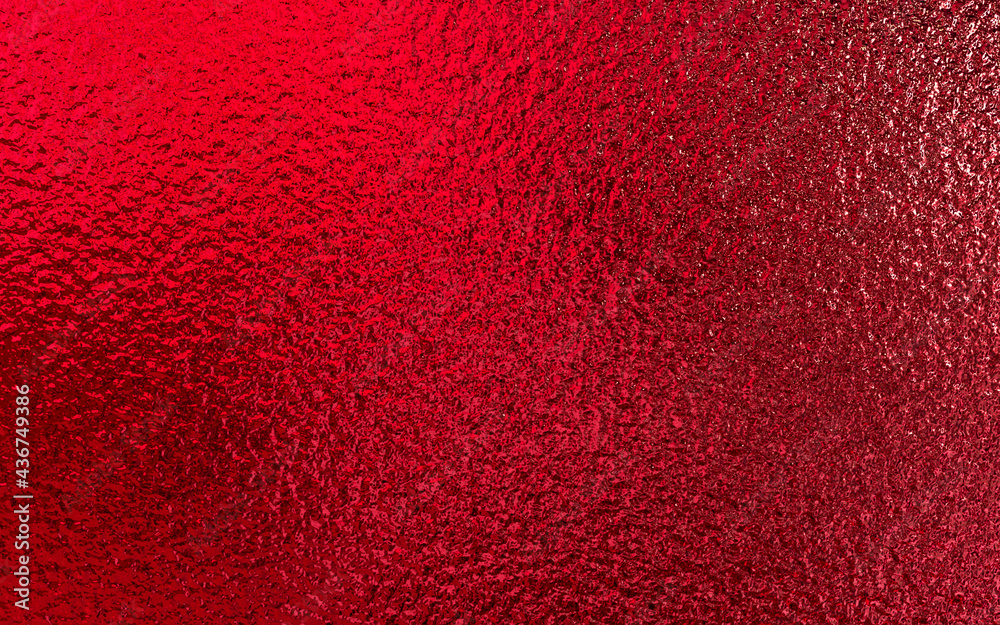 Red shiny foil metallic paper texture background. Use for christmas and ...