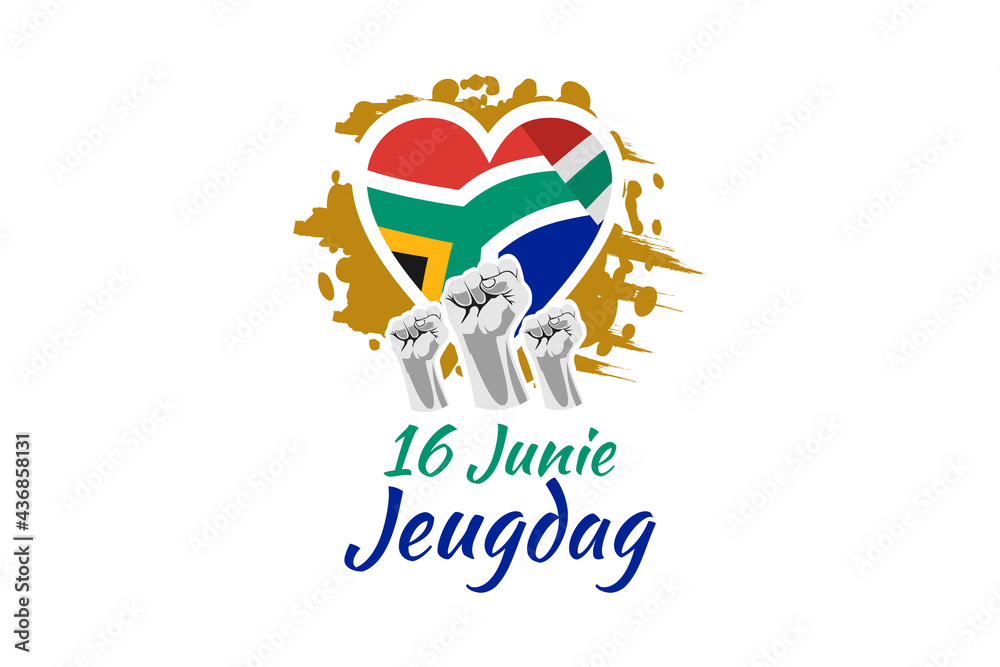 Translation: June 16. Youth Day. Youth day (Jeugdag) National day of ...