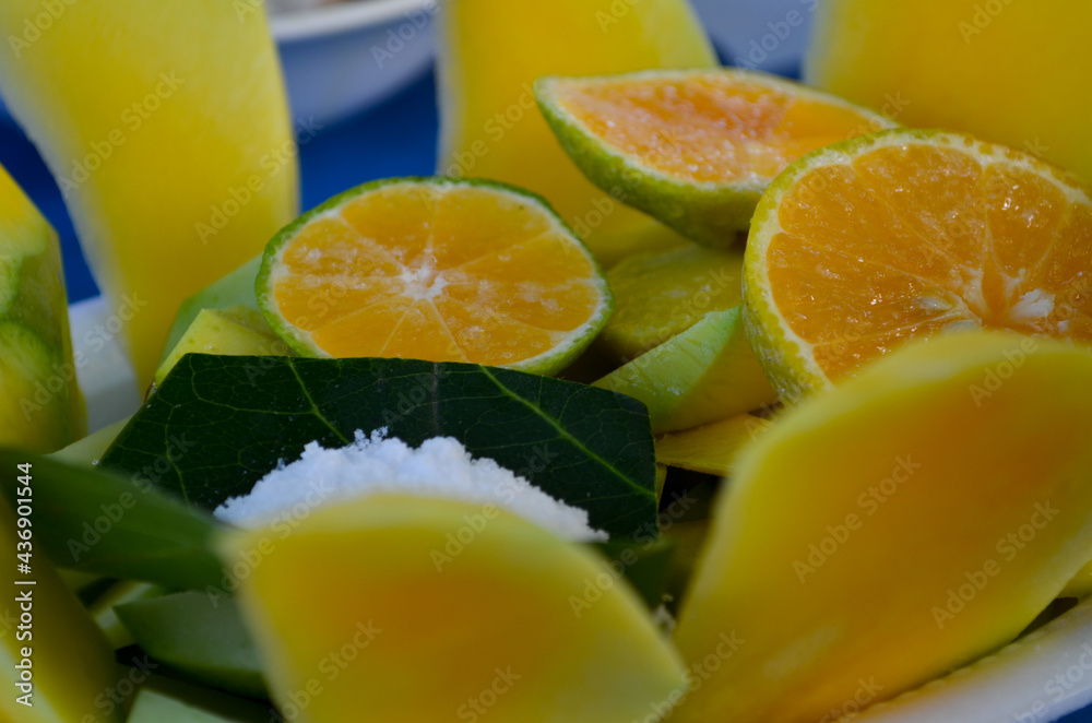 Mango Biche Comida Típica Colombiana Stock Photo Adobe Stock