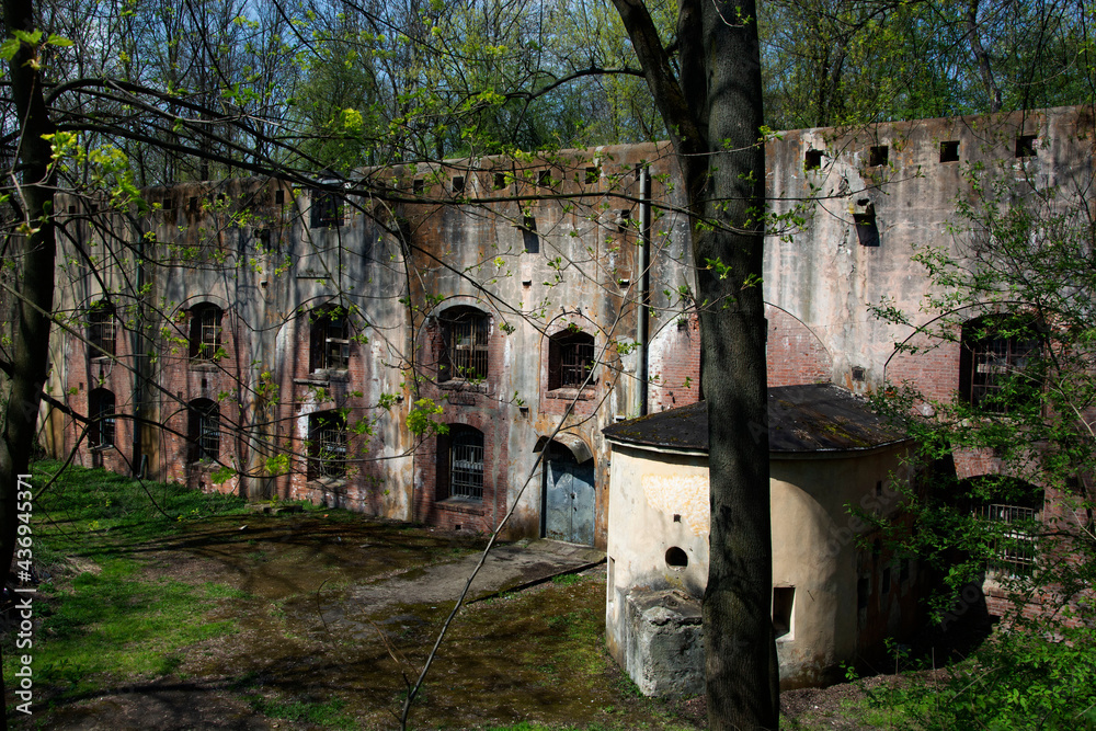 Fort wojskowy z I Wojny Światowej Stock Photo | Adobe Stock