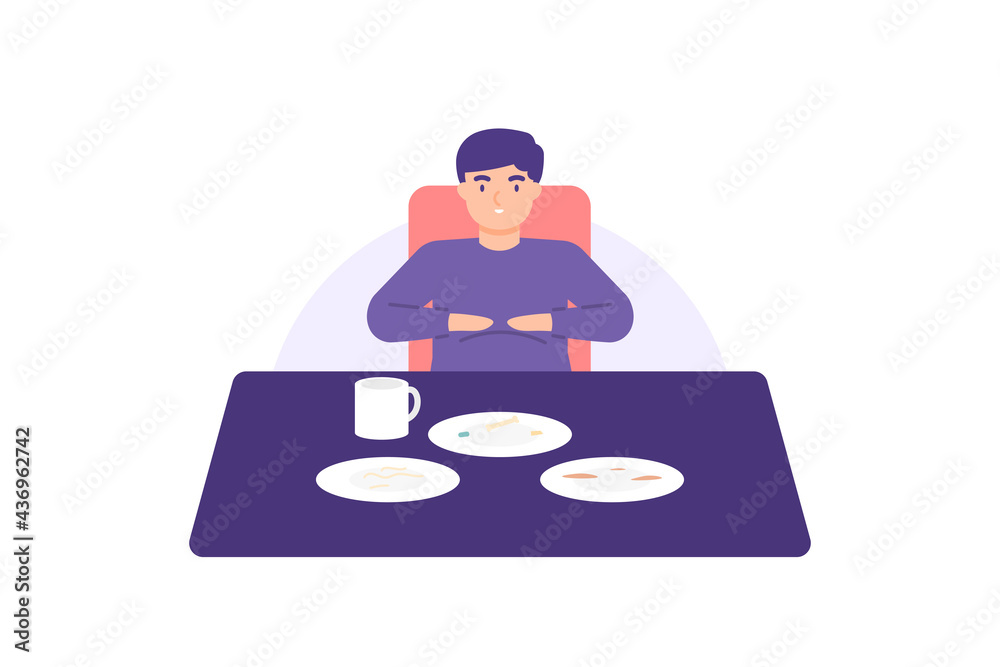 Too Full From Eating