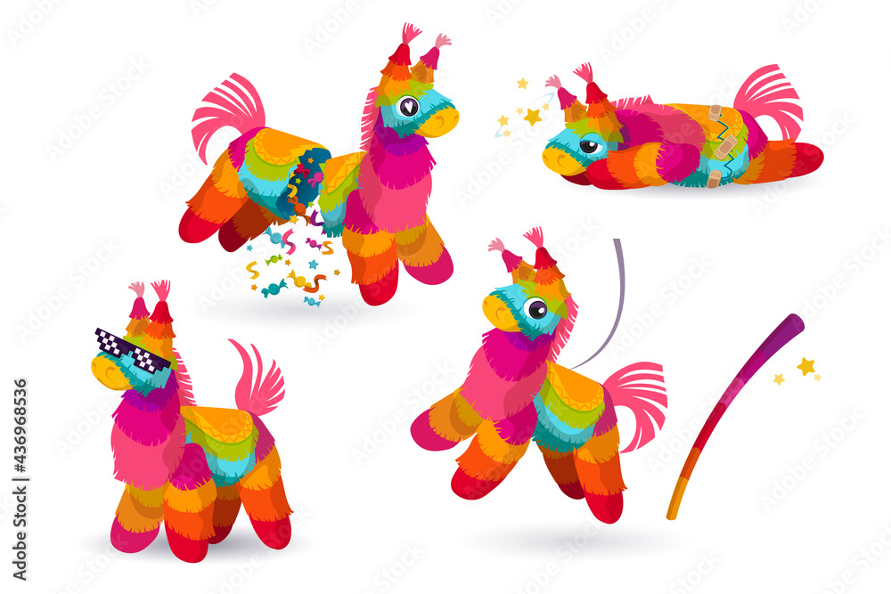 Fiesta Pinata Cartoon